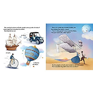 Moon's First Friends: A Heartwarming Story About the Moon Landing (A Social Emotional Friendship Book for Kids About Science and Space)