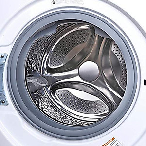 Magic Chef MCSCWD27S5 2.7 Cubic Foot Front Load Washing Washer And Dryer Machine Combo Combination Appliance, Silver
