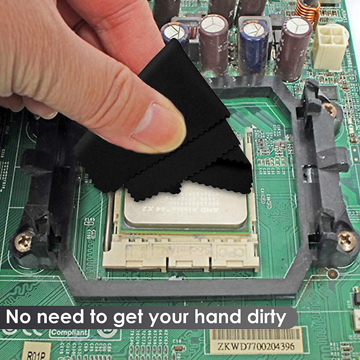 Arctic Silver 5 Thermal Cooling Compound Paste 3.5g High-Density Polysynthetic Silver (Arctic Clean + Arctic Silver Bundle)