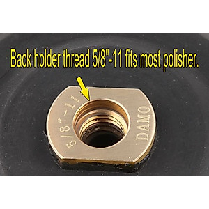 4" DAMO Aluminum Back Holder/Backer Pads for Diamond Polishing Pads