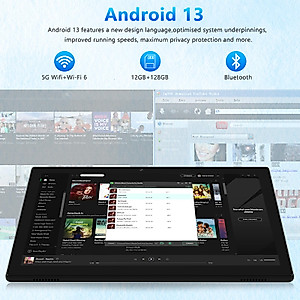 2 in 1 tablet, Android 13 tablets 10 inch, tablet with keyboard mouse foldable protective cover screen protective film Stylus Pen 12GB+128GB/1TB Expand 5G WiFi BT 5.0 WiFi6 Dual camera 6000 mah Tab