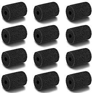 Pool Hose Tail scrubbers,12 Pack Tail Sweeps Scrubber Replacement High Density Sweep Hose Scrubber Pool Pre-Filter Intake Sponge as Polaris Pool Cleaner Parts Fits for Polaris Vac-Sweep Pool Cleaner