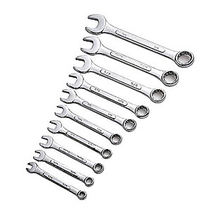 JENLEY Hand Tools Wrenches Standard 12 Point SAE Combination Set 10-Piece