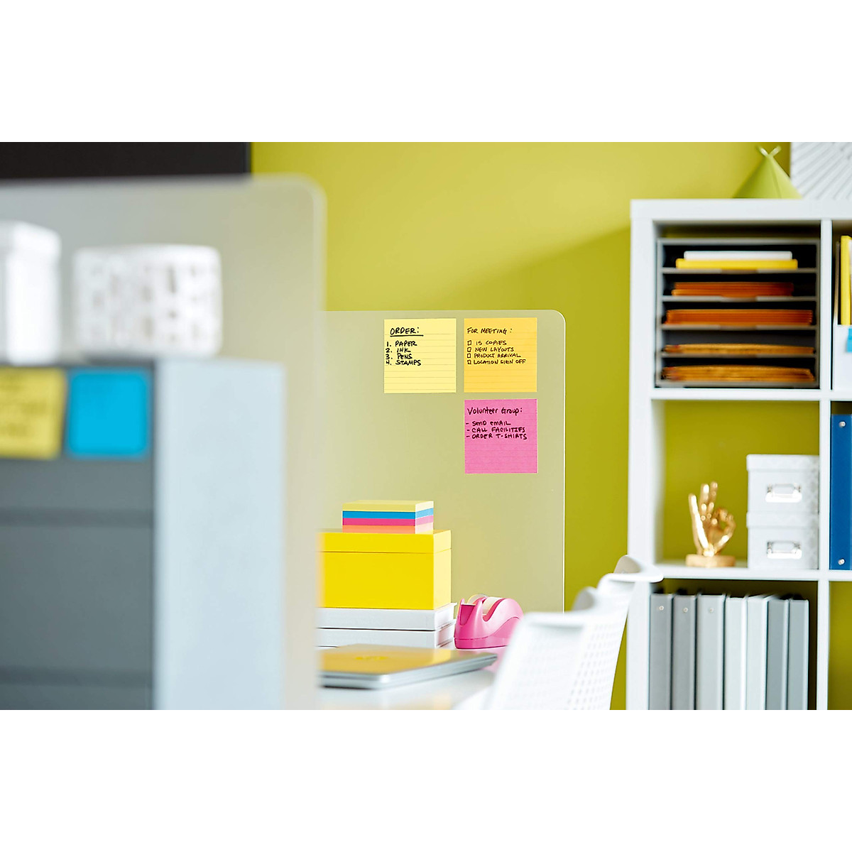 Post-it Note Dispensers, 4 in. x 4 in.