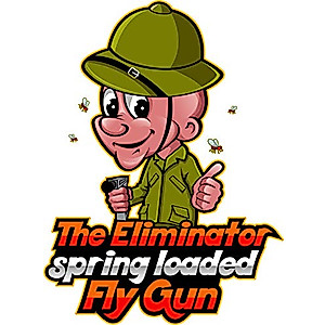 THE-ELIMINATOR Spare Parts KIT (2 Pack) for Spring Loaded Fly Gun