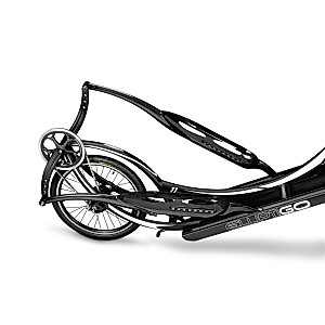 ElliptiGO 11R Long Stride Outdoor Elliptical Bike and Best Hybrid Indoor Exercise Trainer, Black