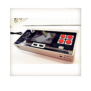 DIPIUS Portable Pocket NES Retro Handheld Video Game Console Compatible with 72-pin Card 2.8-inch Screem Handheld Game Console