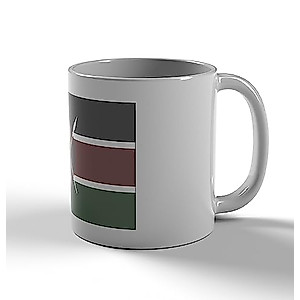 DCM Solutions Kenya Flag Coffee Mug