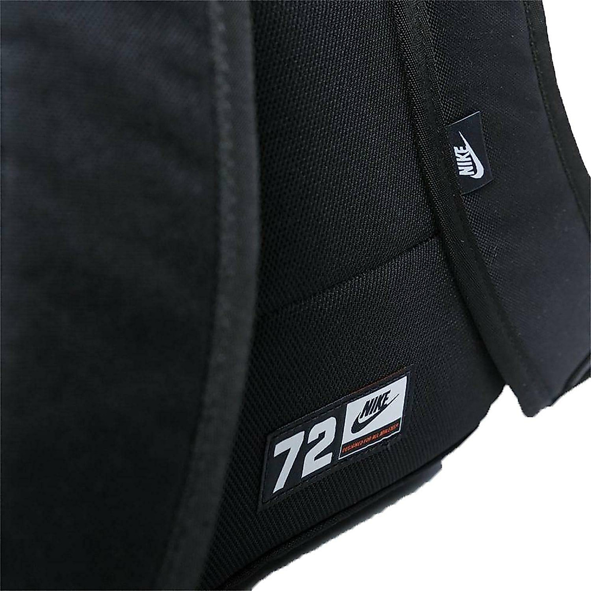 NIKE Heritage Backpack 2.0, Black/Black/White, Misc