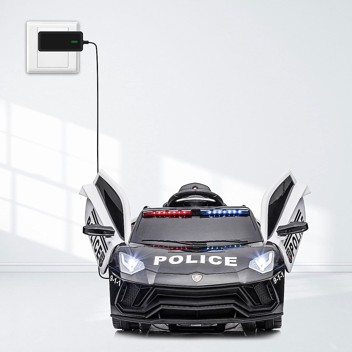 MULTIM Kids Powered Ride On Car Universal Power Charger Supply Compatible with 12V a Variety of Electric Baby Carriage Ride Toy Battery Replacement AC DC Power Adapter Cord