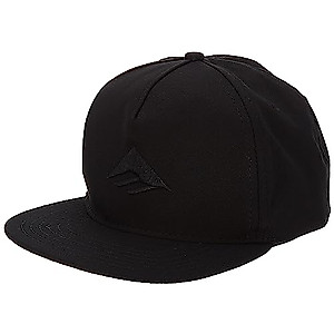 Emerica Men's Classic Snapback, Black, One Size