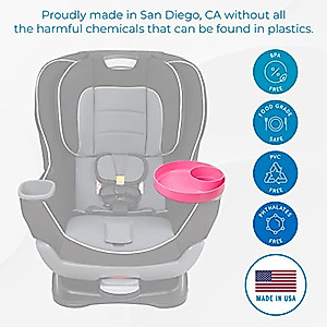 Travel Tray for Cupholders (Hot Pink)