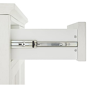 Crosley Furniture Clifton Sideboard, Distressed White