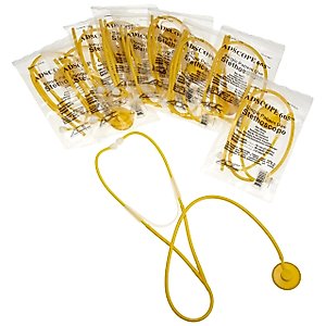 ADC Proscope 665Y-10 Disposable Stethoscope, Yellow, Adult