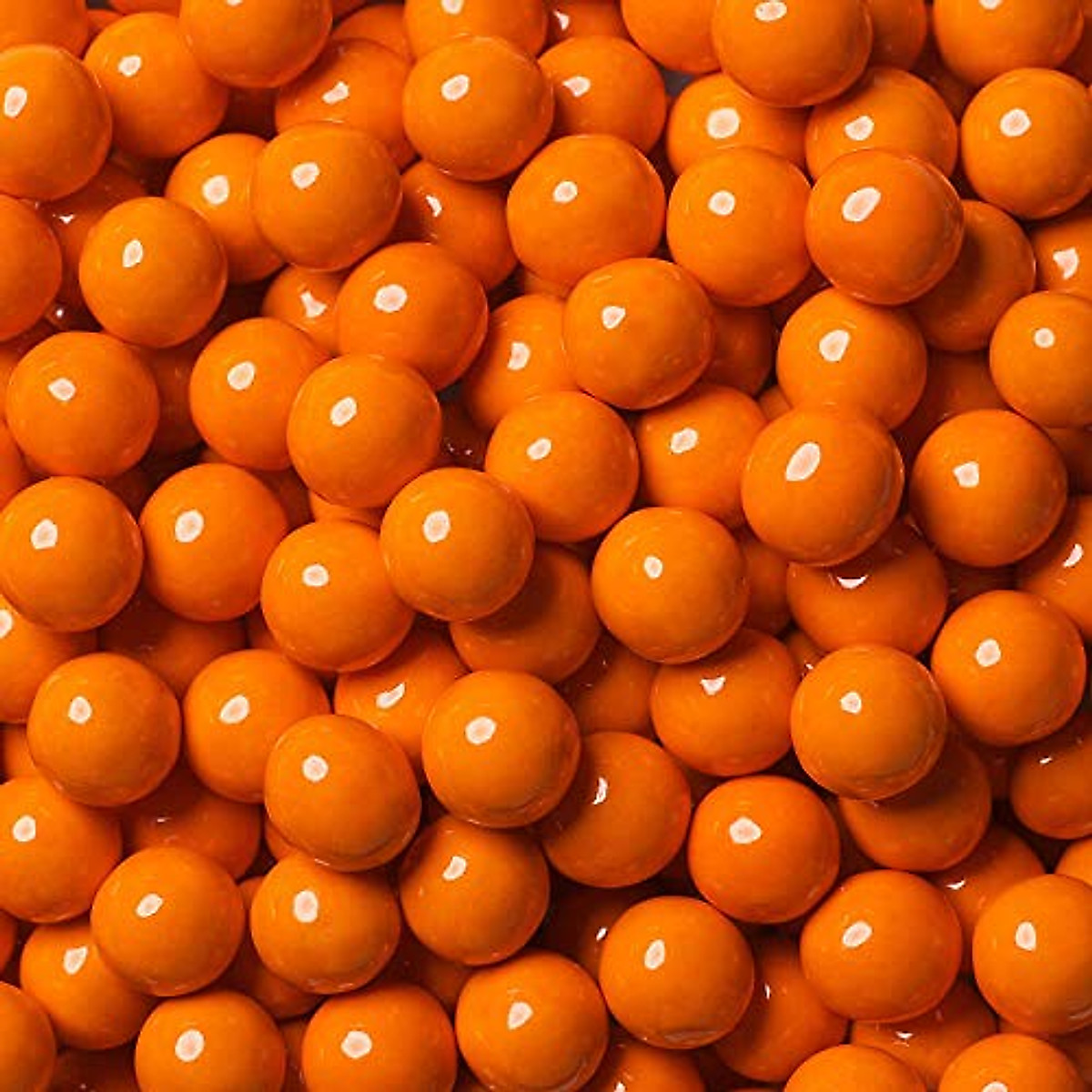 Color It Candy Orange Sixlets 2 Lb Bag - Perfect For Table Centerpieces, Weddings, Birthdays, Candy Buffets, & Party Favors.