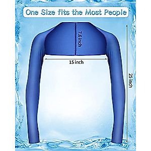 12 Pieces Women Cooling Shawl Arm Sleeve with Finger Hole Anti-UV Golf Cooling Shawl Arm Sleeve Sun Protection Breathable and Comfortable for Golfing, Driving, Riding, Fishing, 12 Colors