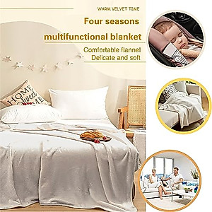 Polka Dots Throw Blanket for Couch,Titmouse Birds Pastel Friendship,Plush Fuzzy Cozy Soft Blankets and Throws for Sofa,Blue Grey Dust 50x60 Inches