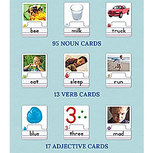 Key Education Big Box of Easy-To-Read Words Puzzles, Sight Words and Phonics Practice With Word and Photo Puzzle Pieces, Educational Games for Special Learners Ages 5+ (250 pc) , 1.5" x 2" - 2" x 2"