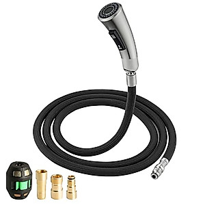 K-1219935-BC Hose Kit for Kohler Pull Down Kitchen Faucet, 68 Inches Pull-Out Kitchen Faucet Hose Replacemnet Part of K-1304674-BC, Spray Hose Replacement Hose Kit