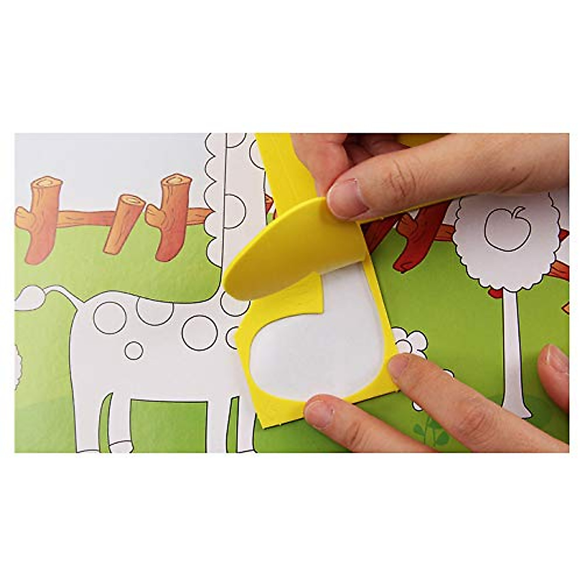 Chilor Crafts Toys for Kids,10 Pcs+2 Pcs Make Animals Stickers for Kids Ages 4 5 6 7 8 9,Arts Supplies Kits for Party Game School Kindergarten Homeschool Supplies (Random)