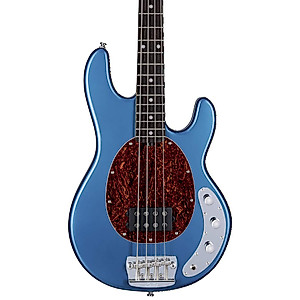 Sterling By MusicMan 4 String Bass Guitar, Right, Toluca Lake Blue (RAY24CA-TLB-R1)