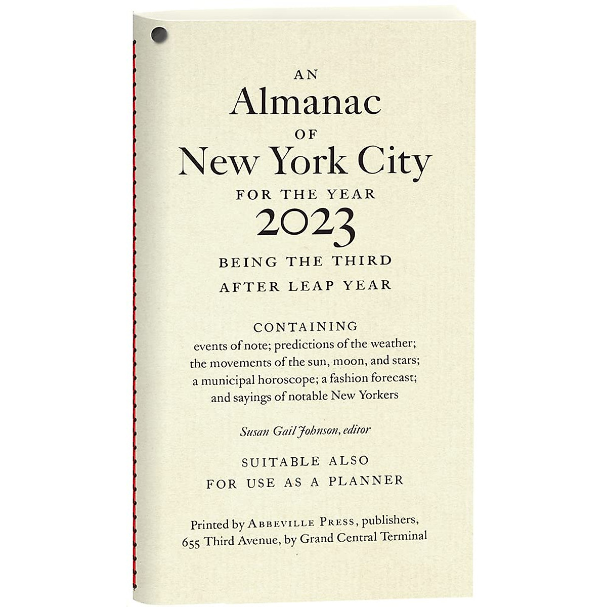 An Almanac of New York City for the Year 2023