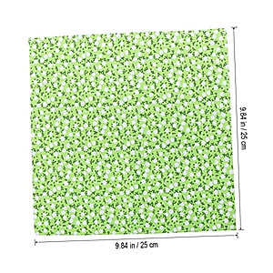 7pcs Cotton Percale Sheets Quilting Fabric Linen Bed Sheets Embroidery Fabric Flower Quilting Fabric Fat Quarter Bundles Cotton Square Cotton Fabric Square Cotton Cloth Craft Cloth