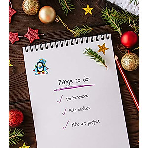 Carson Dellosa 84 Penguin Stickers for Kids, 6 Sheets of Holiday Incentives for Winter Crafts, Scrapbooking, Teacher Planner, Reward Chart, Stocking Stuffers, and School Supplies, Classroom Must Haves