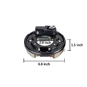 10L0L Golf Cart Brake Assembly for 1995-Up Club Car DS and Precedent, Tempo 2018-up Golf Cart, Driver & Passenger Side Rear Brake Cluster Club Car Brake Kit 101823301 103380202
