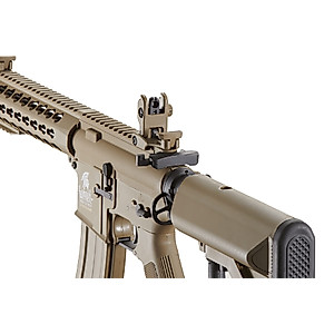 Lancer Tactical Gen 2 Airsoft M4 Carbine 10" Electric Full/Semi-Auto Airsoft AEG Rifle-1000 Rounds 0.20g BBS, 9.6v Nimh Battery & Charger Included (Tan Polymer w/ 300 Rounds Mag)