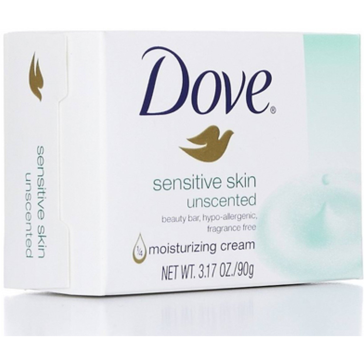 Dove Bar Soap for Sensitive Skin 3.15 oz (Pack of 4)