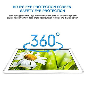 Tablet Computer, 10.1Inch Tablet Android 8.1 1GB+ 16G Octa-Core Dual SIM &Camera 2MP+2MP Support Chat, WiFi Tablet PC ComputerUS, (Gold)