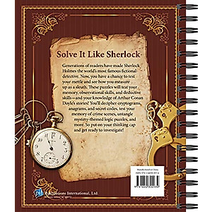 Brain Games - Sherlock Holmes Puzzles (#1): Over 100 Cerebral Challenges Inspired by the World's Greatest Detective! (Volume 1)