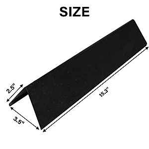 GARNETIN 15.3 inch Flavorizer Bars for Weber Spirit 200 Series Grill Replacement Parts Procelain-Enameled Heat Plate for Weber Grills with Front Control Knobs