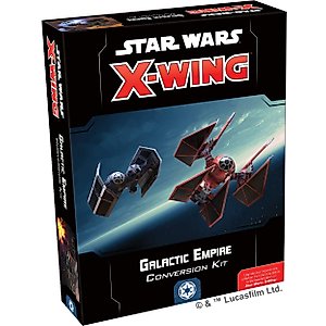 Star Wars X-Wing 2nd Edition Miniatures Game Galactic Empire CONVERSION KIT - Strategy Game for Adults and Kids, Ages 14+, 2 Players, 45 Minute Playtime, Made by Atomic Mass Games