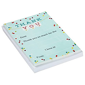 Hallmark Kids Fill in the Blank Thank You Cards (20 Cards with Envelopes)