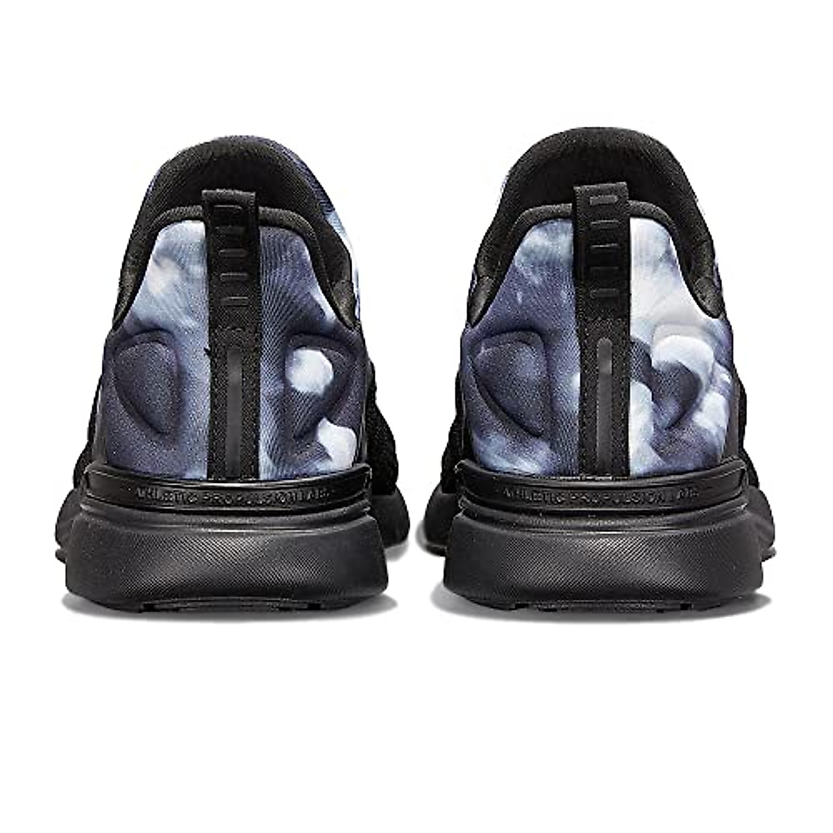 Athletic Propulsion Labs APL Women's Techloom Tracer, Black/White/Tie Dye, 8