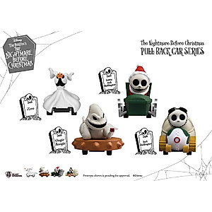 Beast Kingdom The Nightmare Before Christmas: Oogie Boogie Pull Back Car, Multicolor