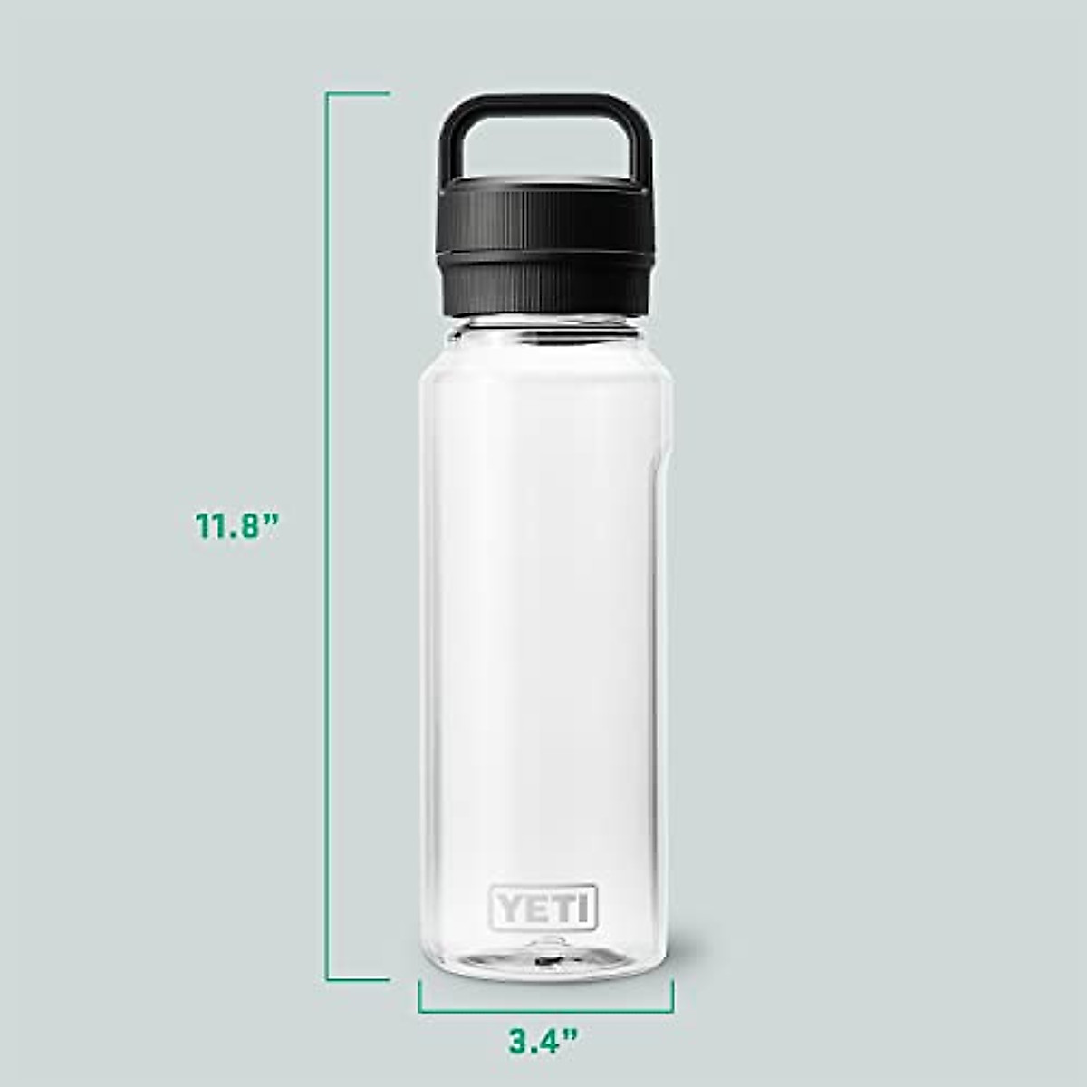 YETI Yonder 1L/34 oz Water Bottle with Yonder Chug Cap, Clear