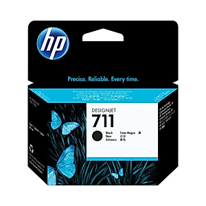 HP 711 Ink Cartridge Set Includes 80ml Black, 29ml Cyan,29ml Magenta,29ml Yellow