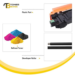 TN-227 Compatible Toner Cartridge Replacement for Brother TN227 TN223 TN-227BK TN-227C TN-227M TN-227Y MFC-L3750CDW MFC-L3770CDW HL-L3210CW HL-L3290CDW Printer (Black Cyan Yellow Magenta, 4-Pack)