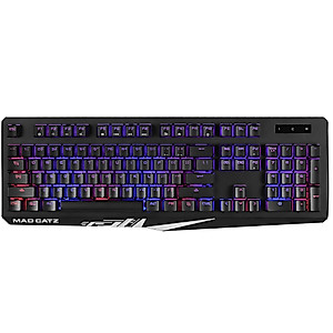 Mad Catz KS13MRUSBL000-0JI Gaming Keyboard, S.T.R.I.K.E. 2, Membrane Gaming Keyboard, English US Layout, 9 Types of RGB Lighting Patterns, Authentic Japanese Product, 2 Year Warranty