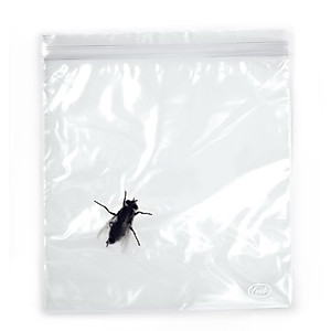 Fred & Friends LUNCH BUGS Zipper Sandwich Bags, 24 Count, Clear (LBUG)