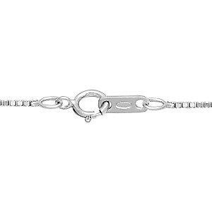 Amazon Essentials Sterling Silver Black and White Diamond Dog Paw Pendant Necklace (1/10 cttw), 18" (previously Amazon Collection)