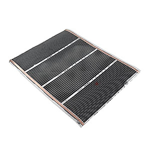 Electric Heating Mat 220?240V Extendable Floor Heating System Kit Reduced Energy Consumption Maintenance Quiet for Ceramic Tiles (Type B 80x100cm)