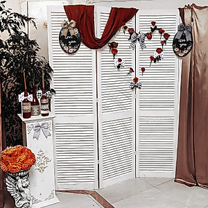 6 Rolls 30 Yards Christmas Wired Edge Ribbons 2.5 inch Buffalo Plaid Ribbon Candy Cane Striped Craft Ribbon Polka Dot Wrapping Ribbon for Christmas Tree Birthday Party Decorations (Gray)