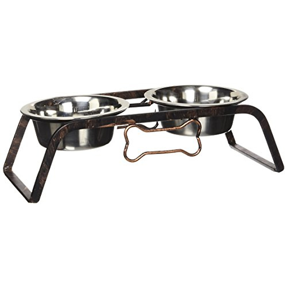 Loving Pets Black Label Collection Layton Diner for Dogs, 1-Pint, Matte Black