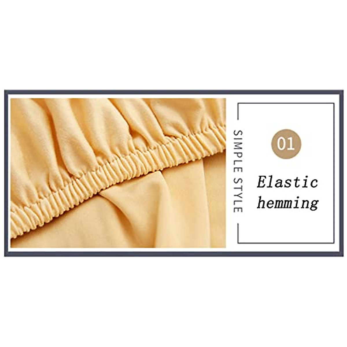 IMYOGI High Stretch Sofa Covers High Stretch Sofa Slipcovers L Shape Solid Color Sofa Cover Stylish Non Slip Couch Covers Furniture Protector for Kids Pets Living Room -Blue-4 Seater+4 Seater