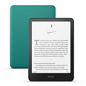 All-new Amazon Kindle Paperwhite (16 GB) – Our fastest Kindle ever, with new 7" glare-free display and weeks of battery life – Jade