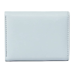 YaJaMa Women Wallet Cute Duck Rabbit Small Trifold Credit Card Case Organizer ID Window for Teen Girls (Blue Duck)